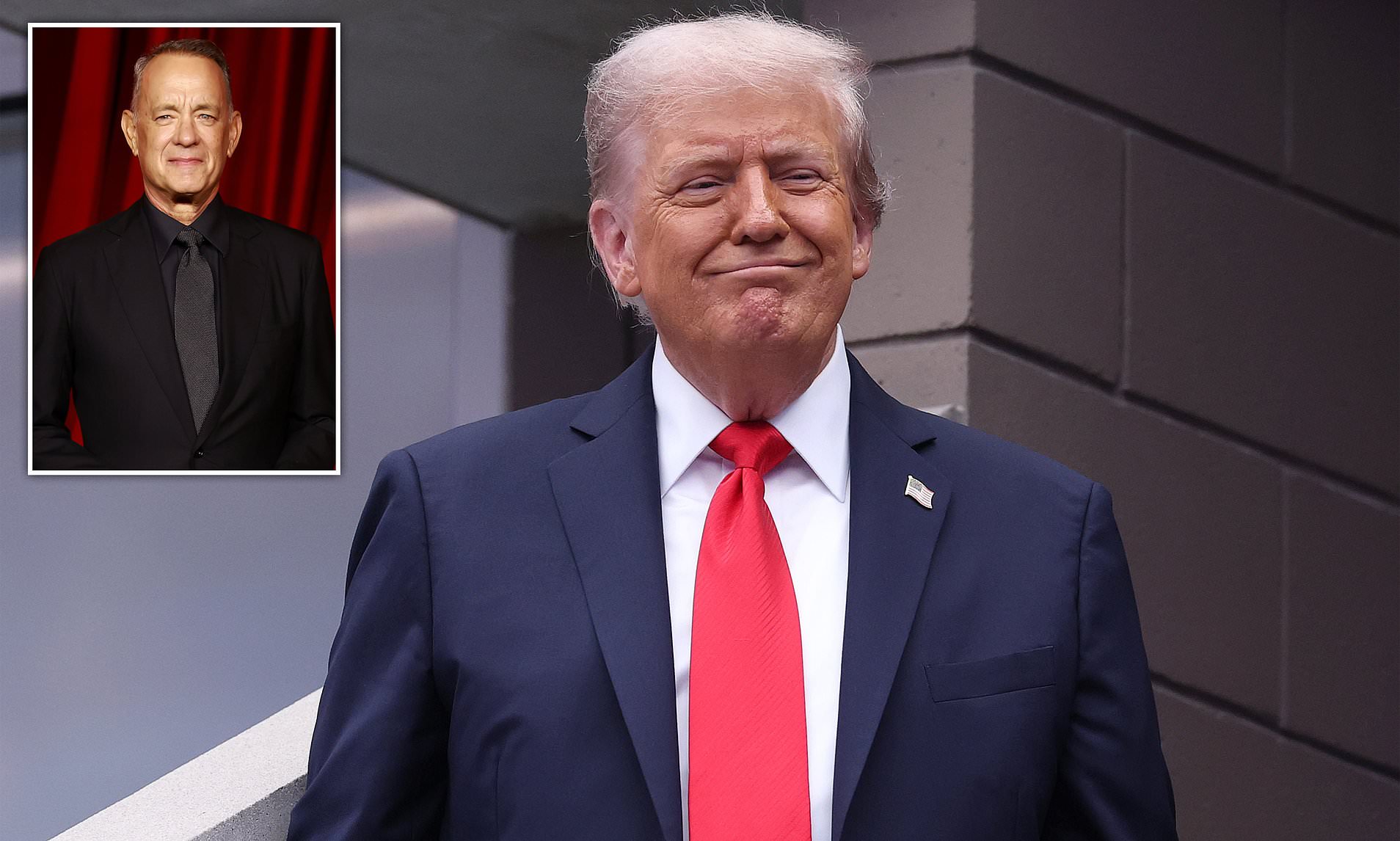Trump CHEERS West Point for axing 'woke' Tom Hanks award ceremony after ...