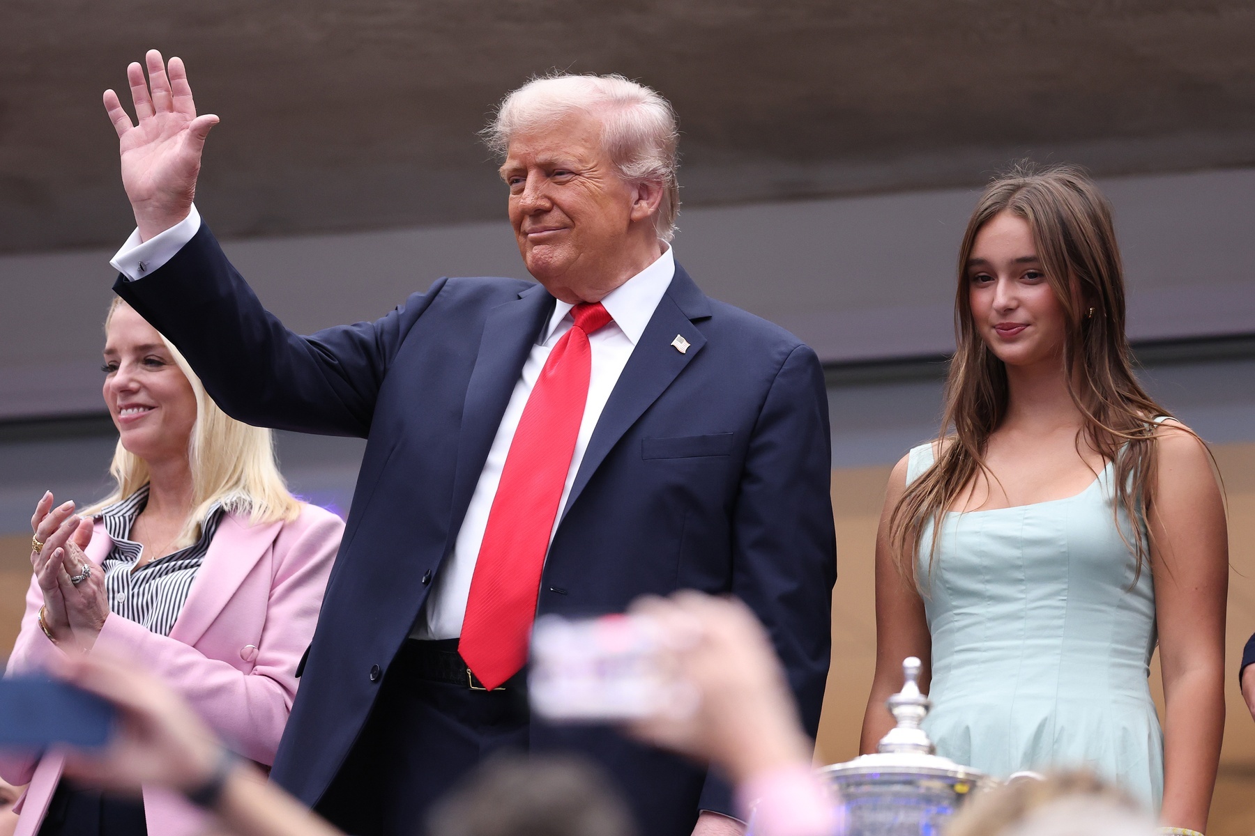 Trump loudly booed at U.S. Open
