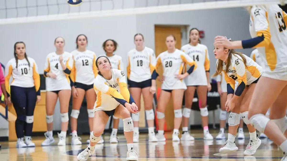 Hawks Volleyball Goes 2-0 with Decisive Sweeps
