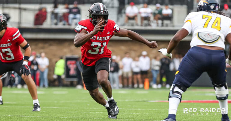 Texas Tech Football Releases Week Three Depth Chart