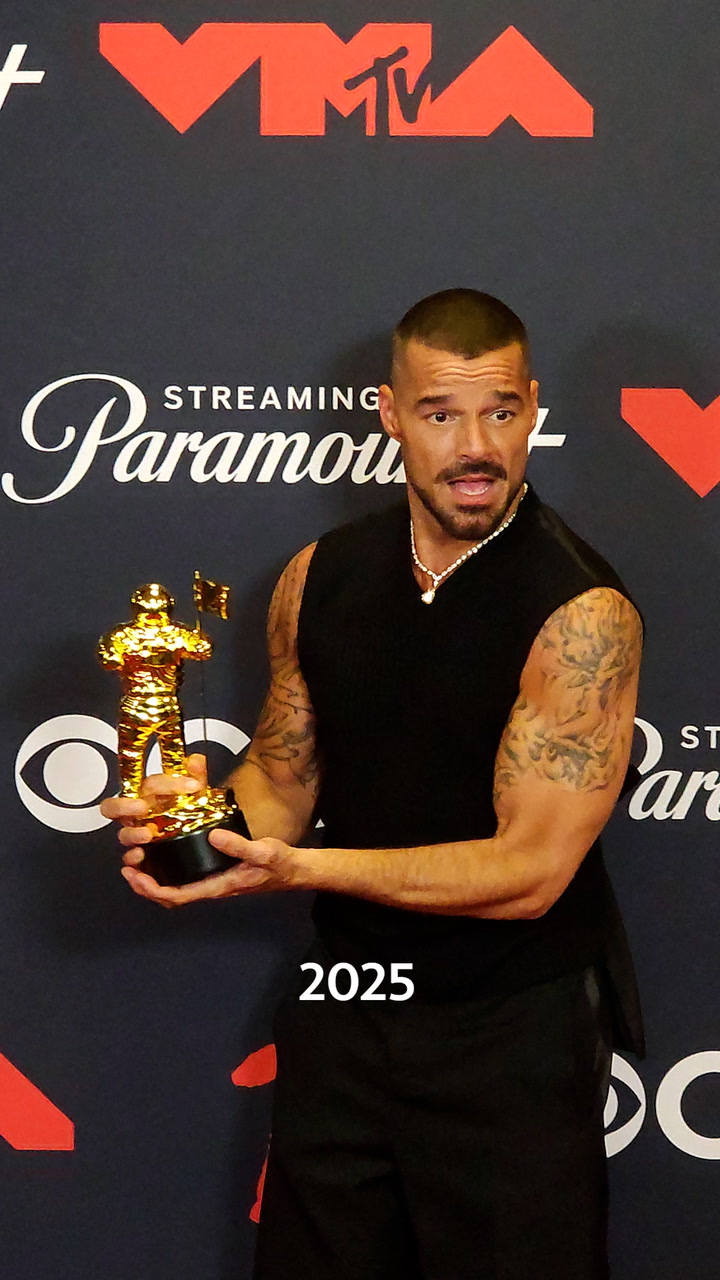 Ricky Martin Named Latin Icon at 2025 MTV VMAs as He Dedicates Honor to ...