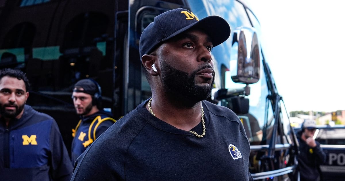 Sherrone Moore names Biff Poggi interim Michigan coach during two-game ...