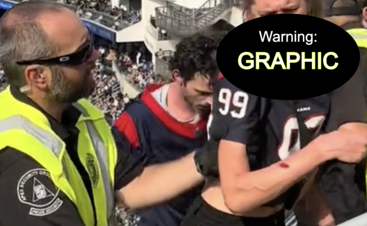 Female NFL Fan Seriously Injured In Graphic Week 1 Stadium Fight