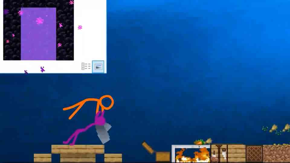 The Warden’s Weapon: Stick Figures Face Darkness Underground