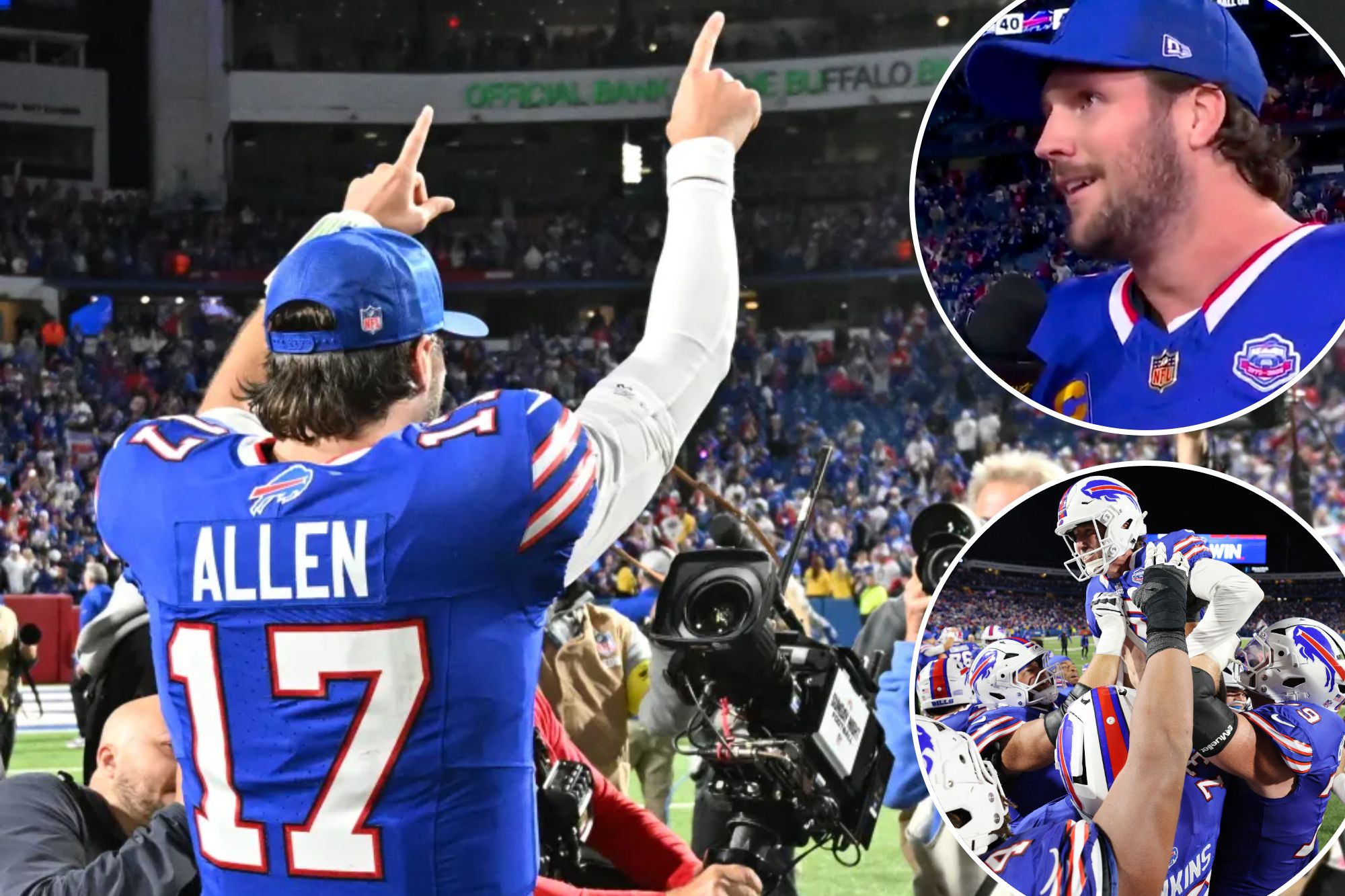 Josh Allen calls out Bills fans for leaving game before riveting ...