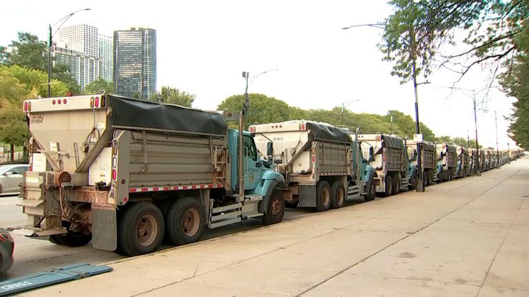Why were salt trucks blocking roadways in Chicago? What to know after ...