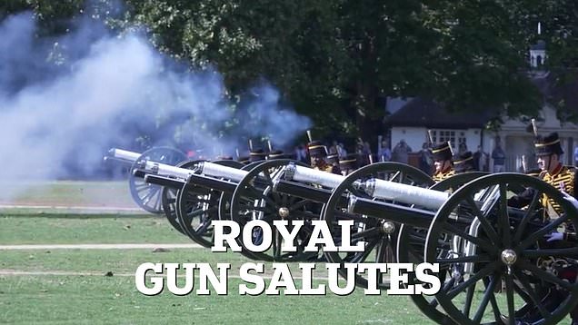 Gun salute marks third anniversary of King's accession