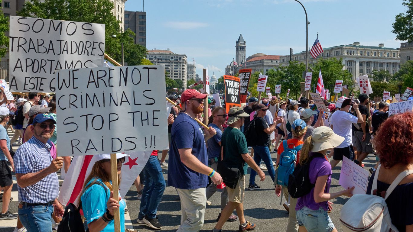 College students to walk out in protest of Trump's D.C. takeover