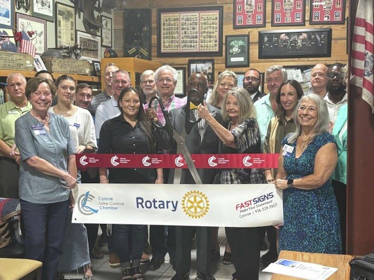 Rotary: Conroe club celebrates 93 years with Chamber ribbon-cutting ...