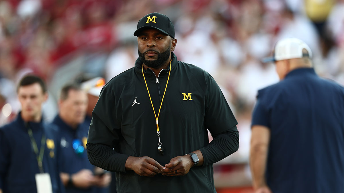 Michigan head coach Sherrone Moore says Justice Haynes could’ve ...