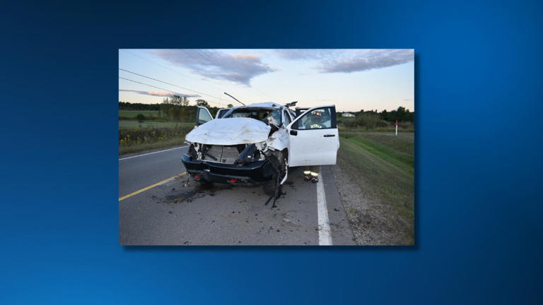 Man injured following rollover crash in Gladwin County