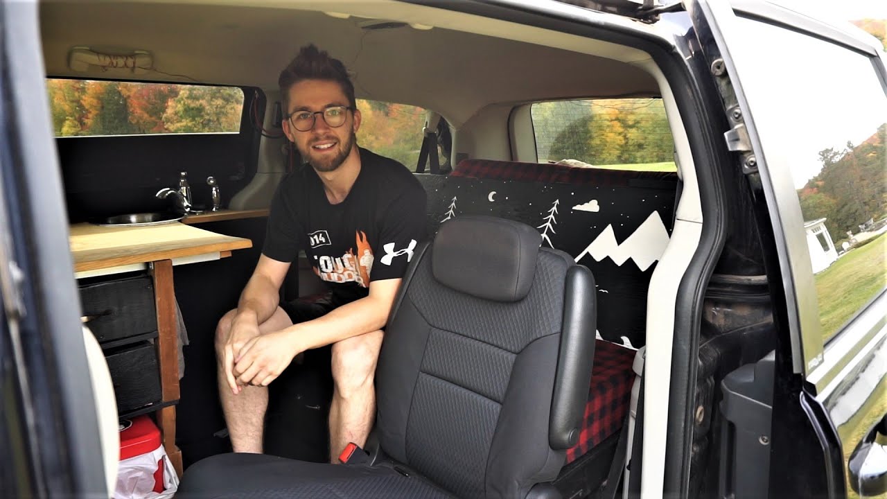 I’m sharing my minivan camper upgrades 🚐