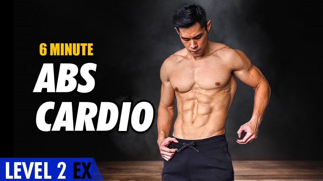 6 minute abs & cardio | Time saver workout [Level 2.5]