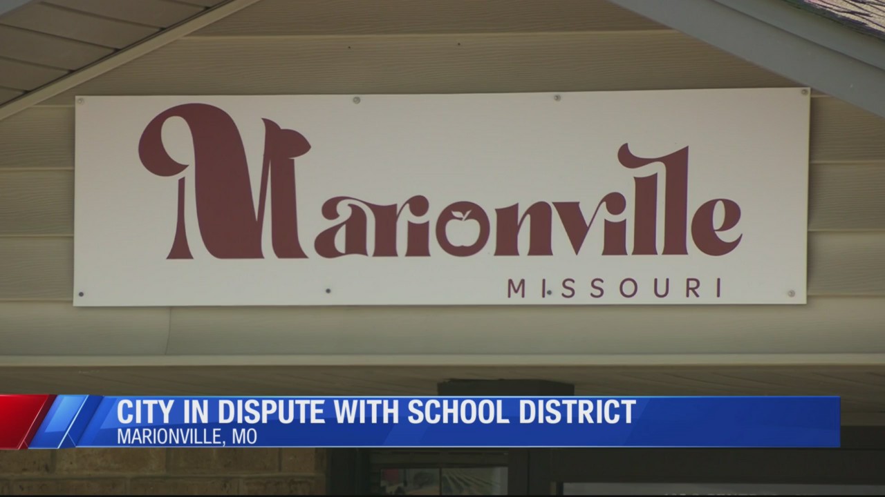 City of Marionville in dispute with school district
