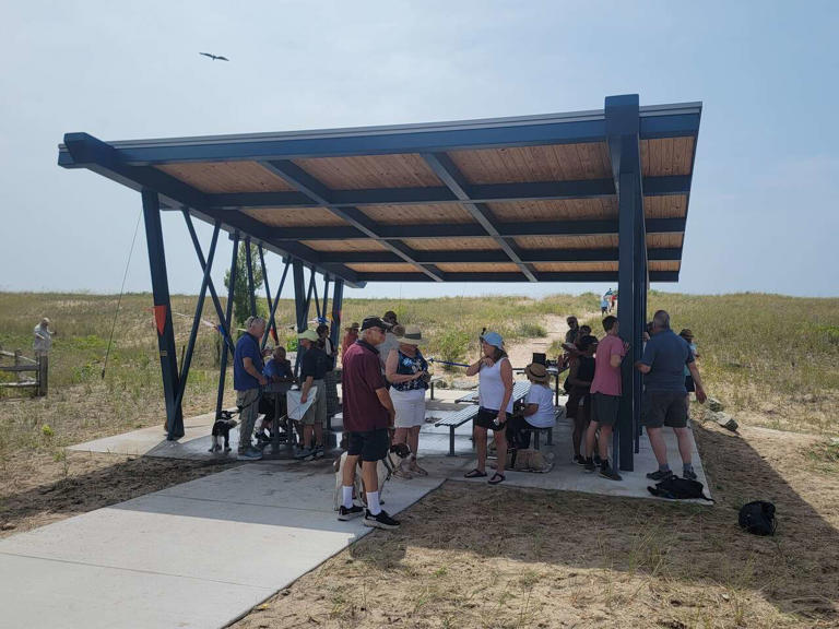 Elberta celebrates beachfront improvements