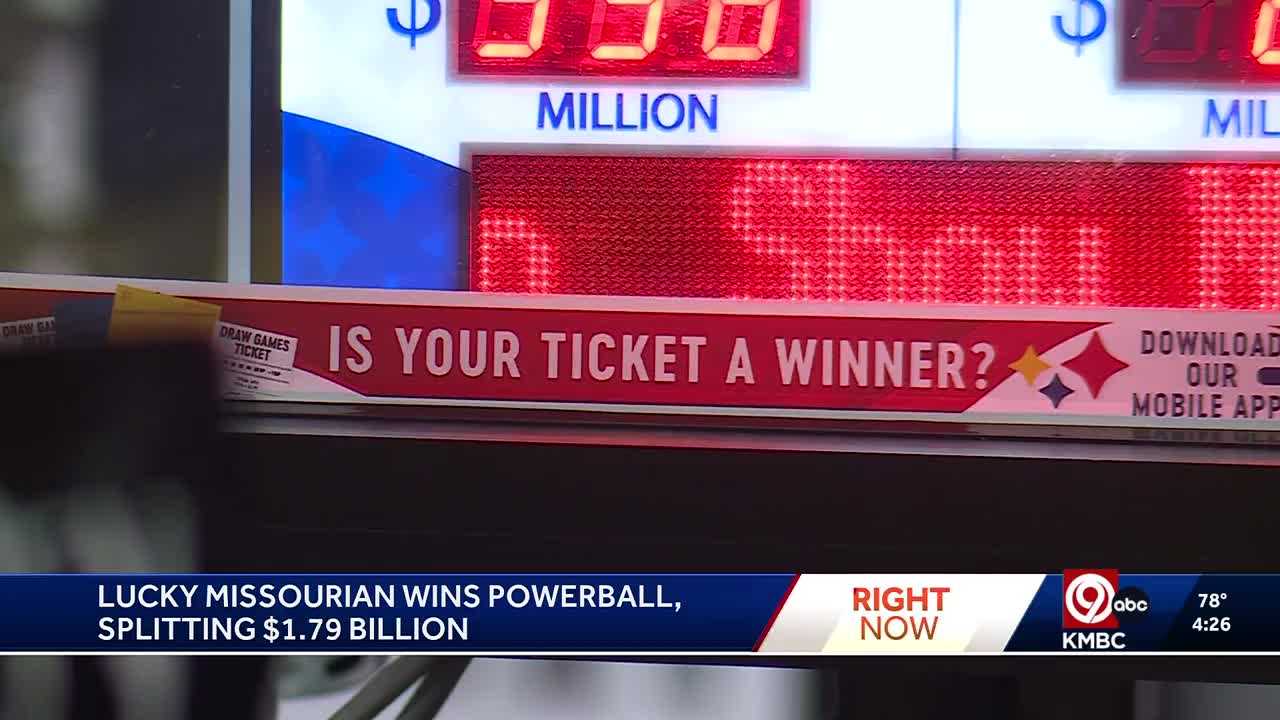 Missouri Lottery reveals where winning Powerball ticket was sold