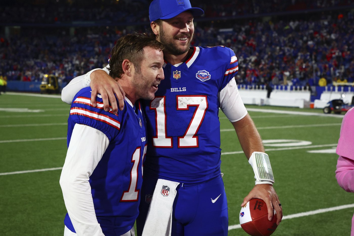 Bills add kicker Prater to active roster and change punters by signing ...