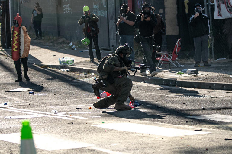 ‘Wipe them out’: Trump weighs sending feds to quell Portland protests