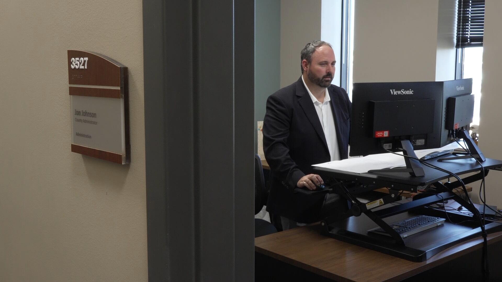 New Eau Claire County Administrators first day on the job