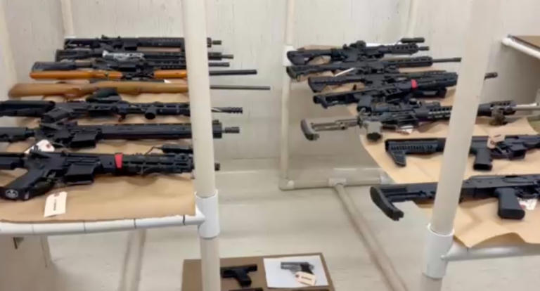 13-year-old boy with 'school shooter ideations' found with collection ...