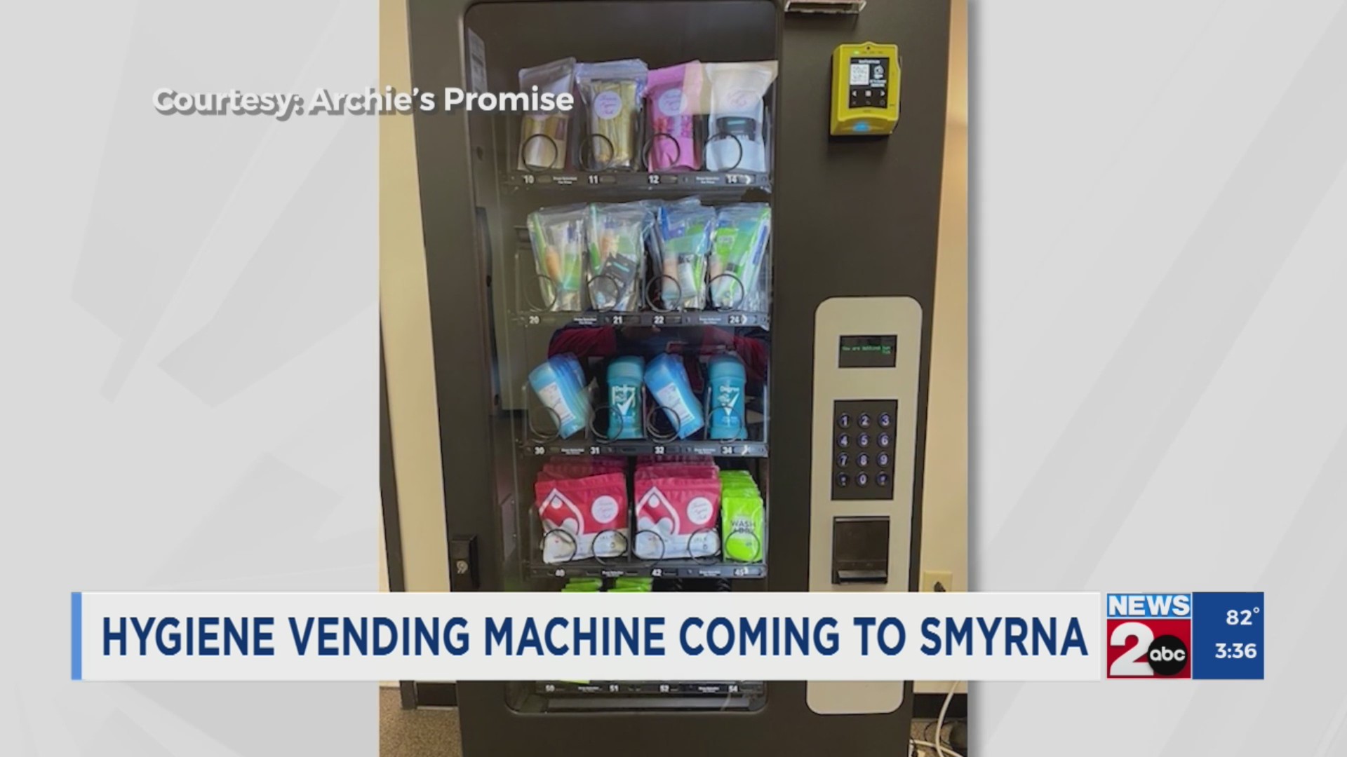 Hygiene vending machine coming to Smyrna