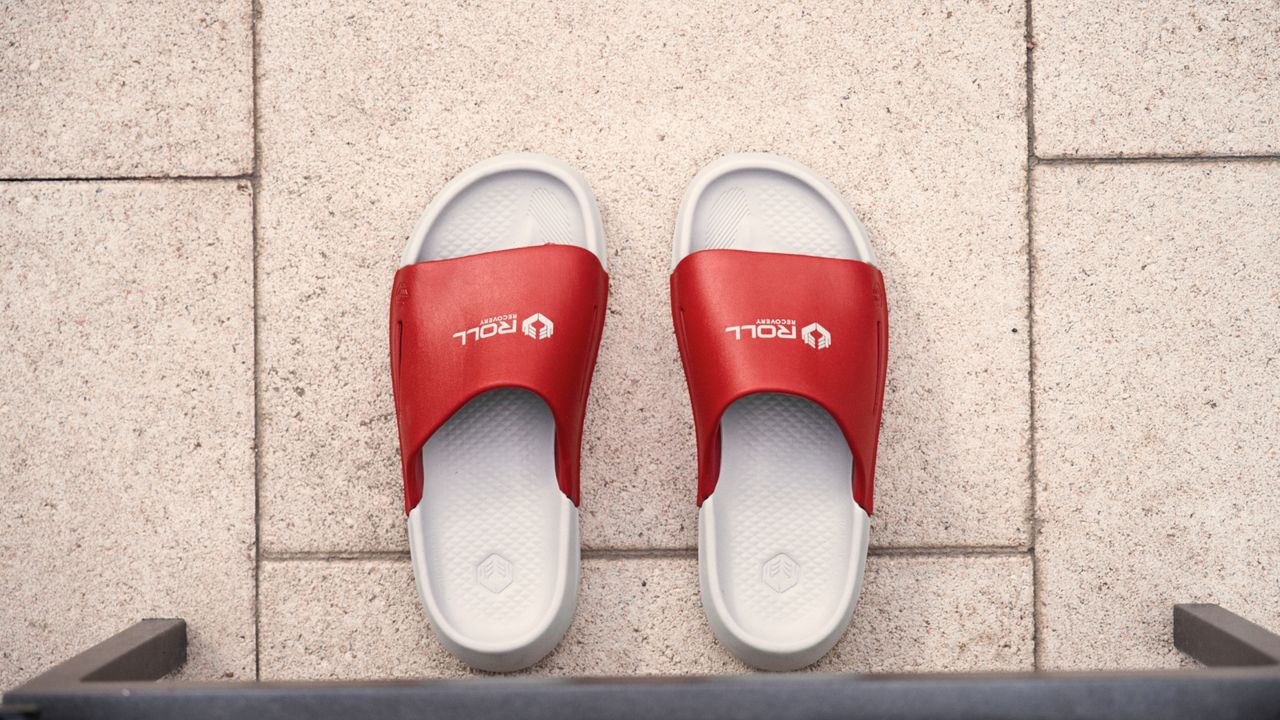 I now wear these every day — Roll Recovery's Superplush recovery slides ...
