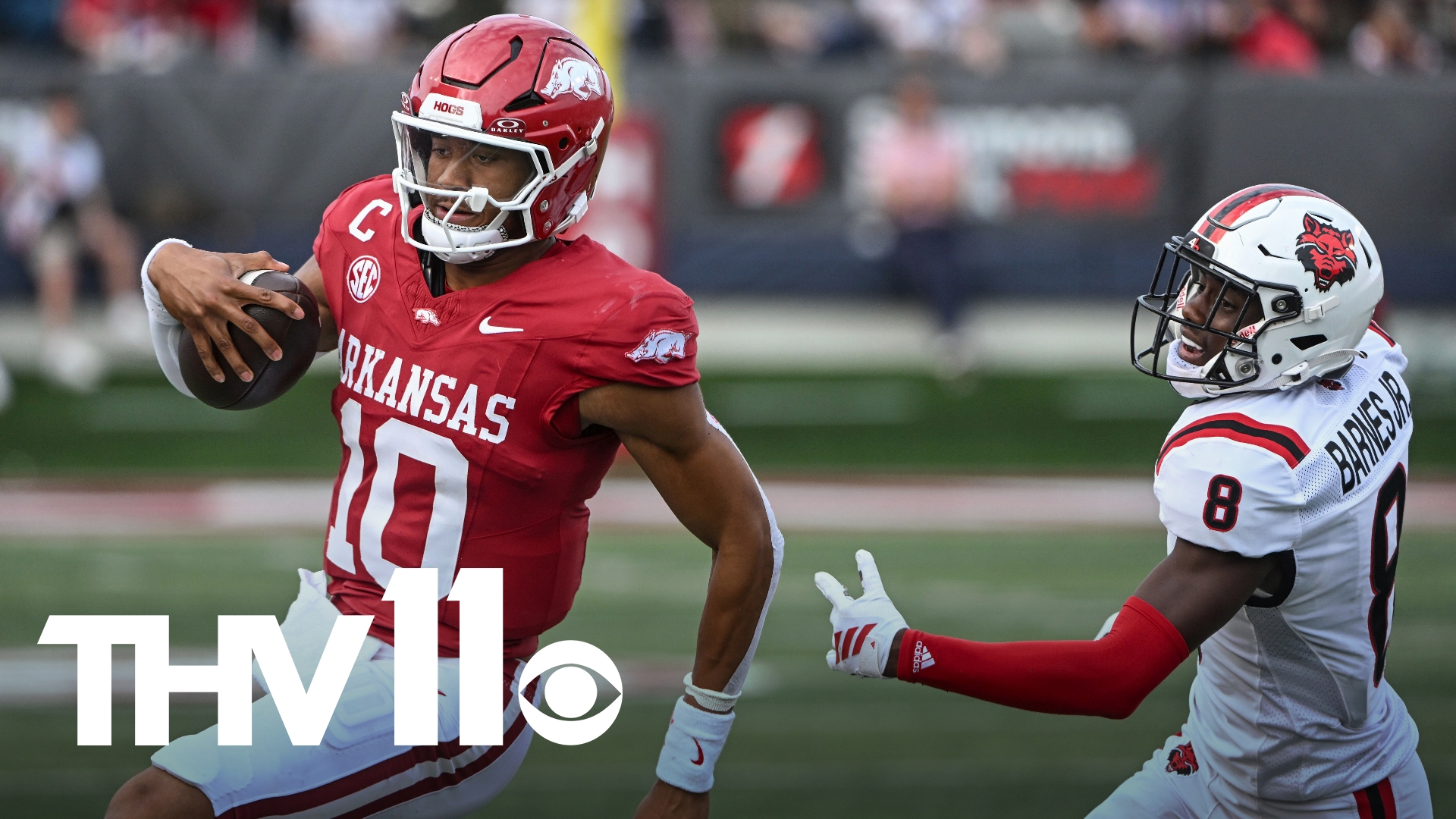 Arkansas governor calls for Razorbacks-Red Wolves as annual football ...