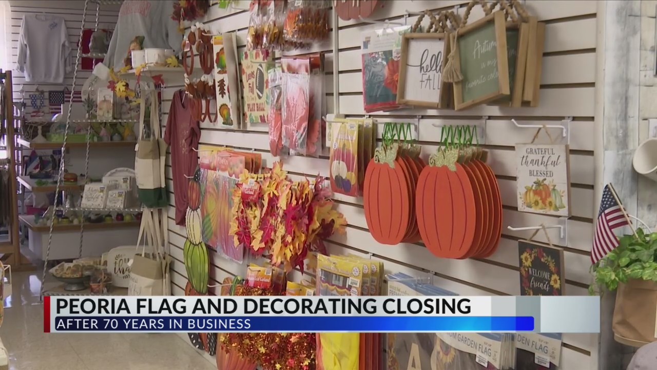 Peoria Flag and Decorating Co. closing retail store after 70 years
