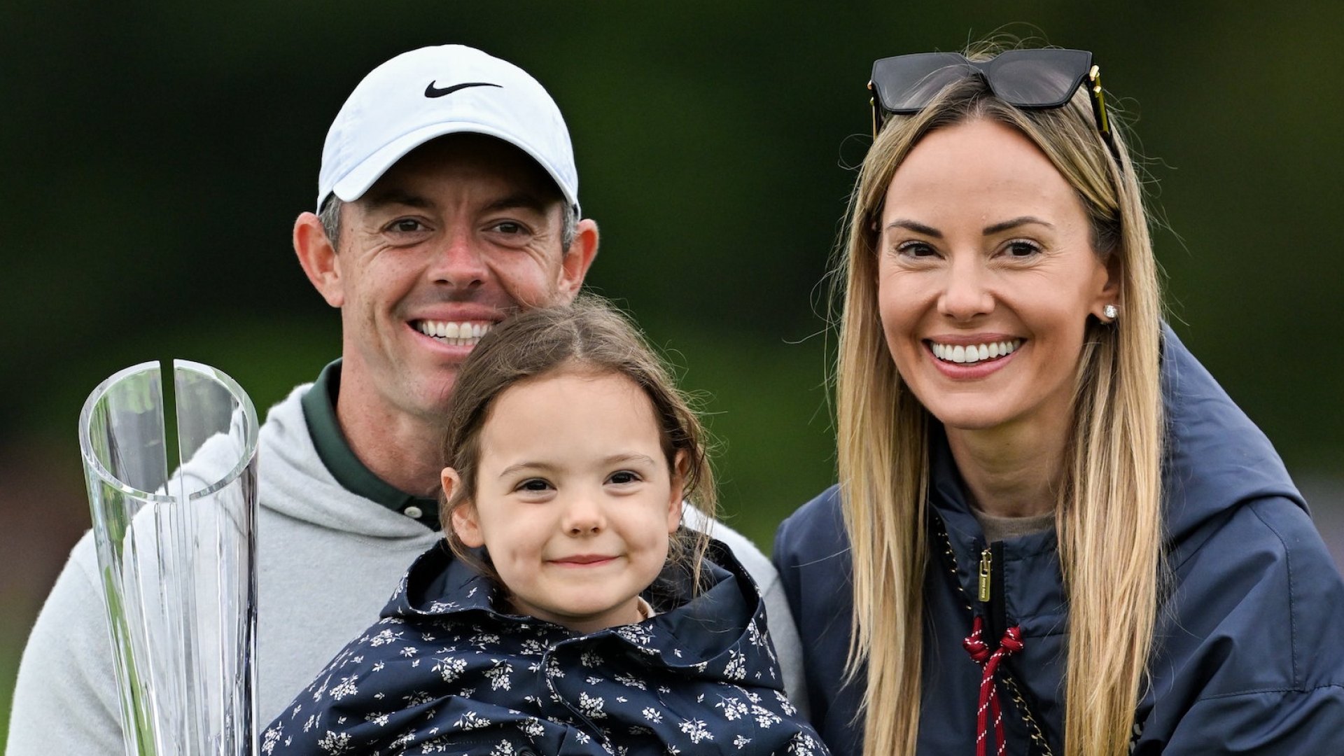 Rory McIlroy Celebrates Irish Open Win With Wife Erica Stoll, Daughter