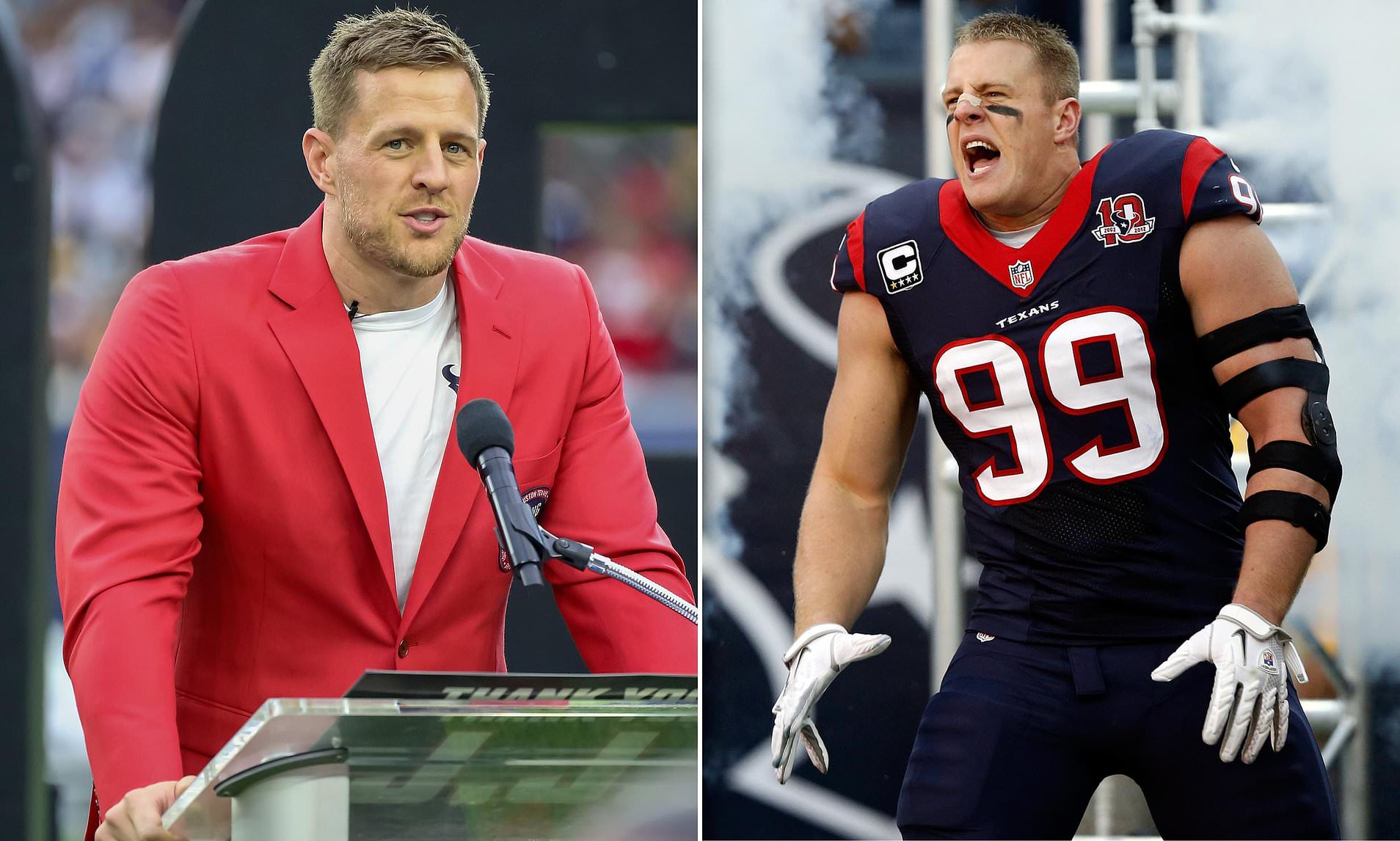 NFL legend JJ Watt shocks fans with bold new look for commentary debut