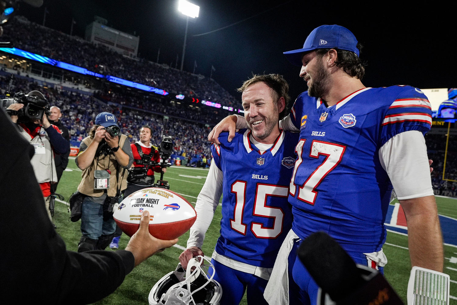 He was coaching youth football. Four days later, his kick won an NFL game.