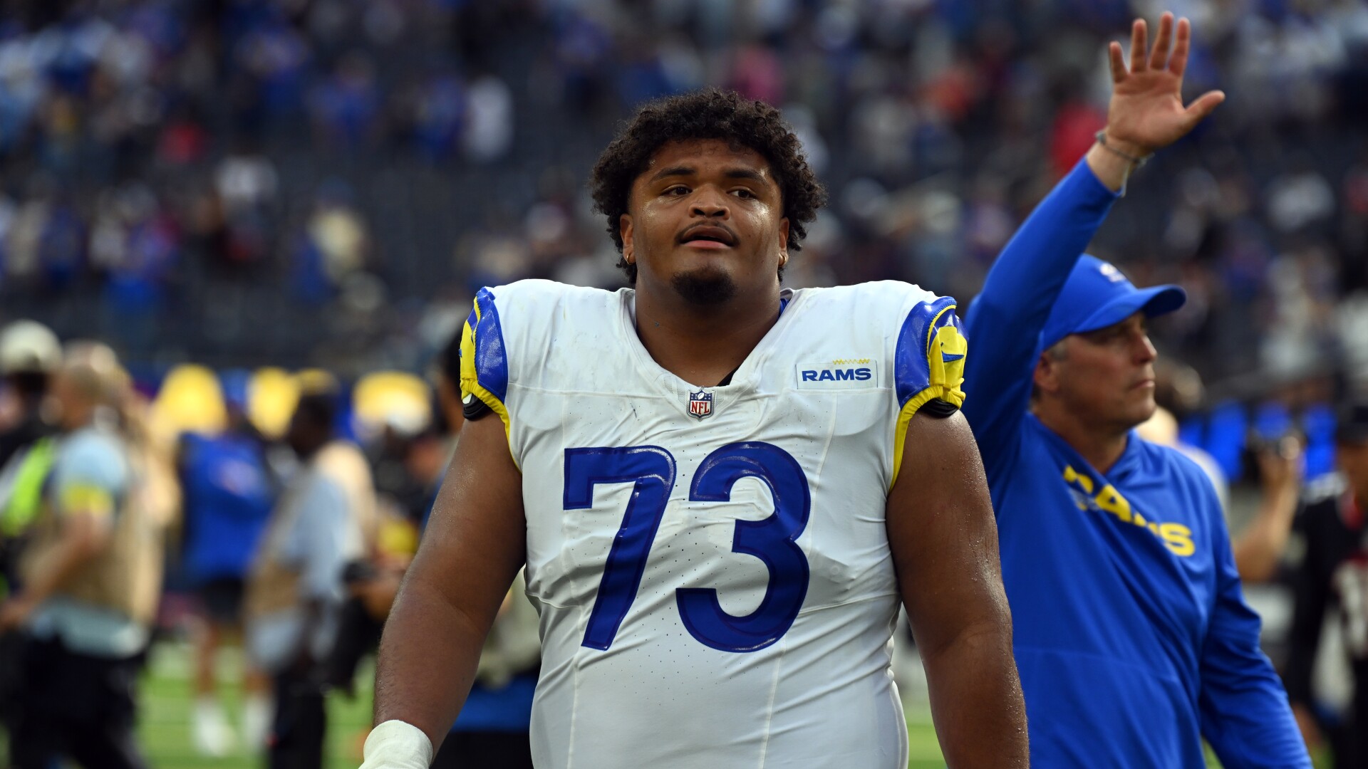 Rams guards Steve Avila, Kevin Dotson are week-to-week with sprained ankles