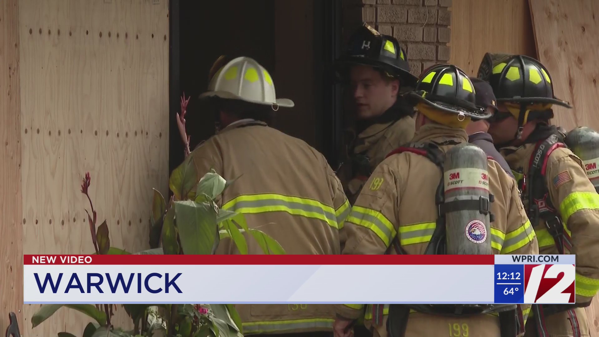 Warwick fire investigators return to site of Saturday afternoon fire