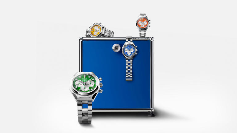 Zenith and USM unveil a defiantly colorful chronograph collection