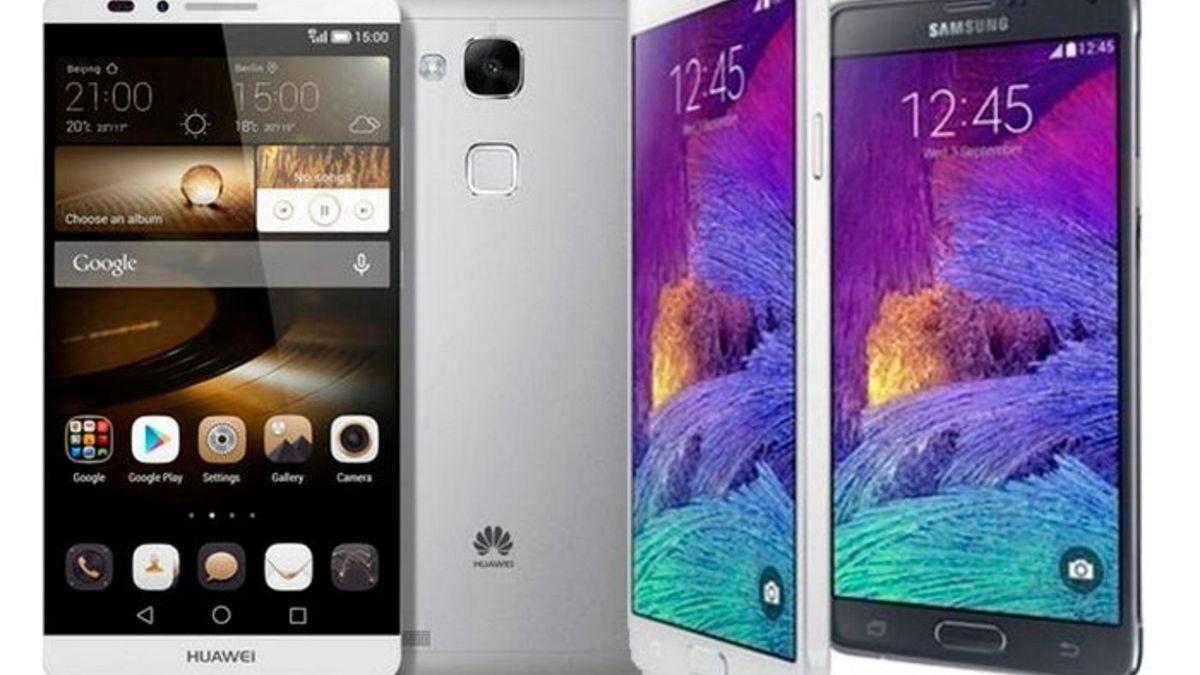 Galaxy Note 2 vs Huawei Ascend Mate: comparativa a fondo sin fecha de ...