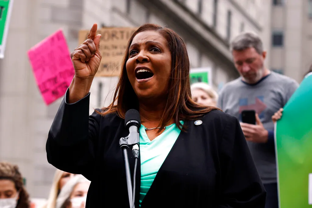 Letitia James intervenes in Texas lawsuit over New York’s abortion ...