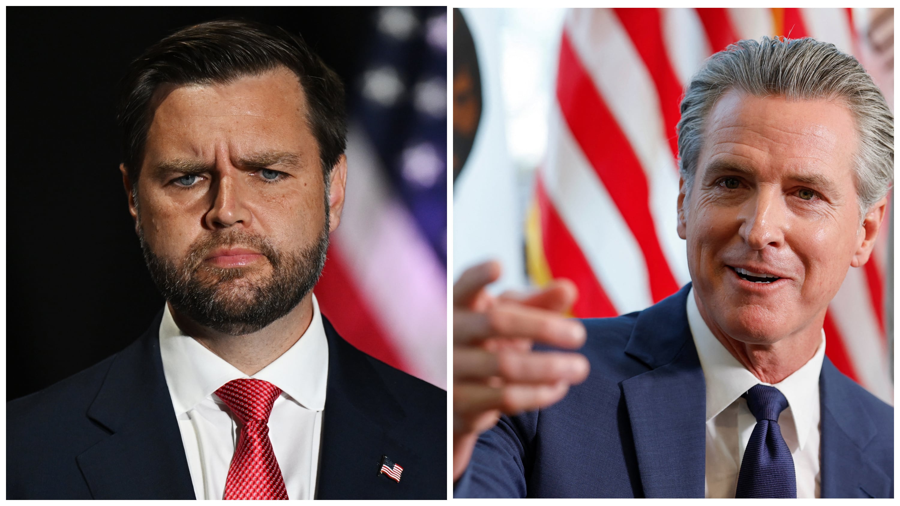 Newsom Blasts Trump’s ‘Dumb’ Right-Hand Man