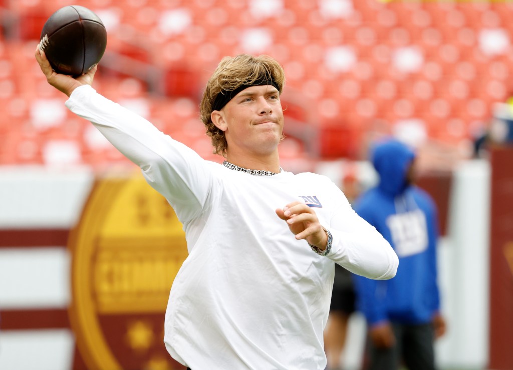 Giants make their Russell Wilson-Jaxson Dart decision for Week 2