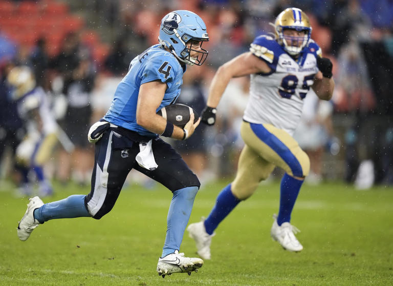 All eyes will be on veteran quarterback Kelly as Argos return from bye week