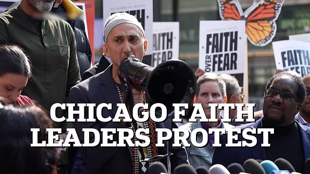 Chicago faith leaders protest in response to Trump's ICE raids
