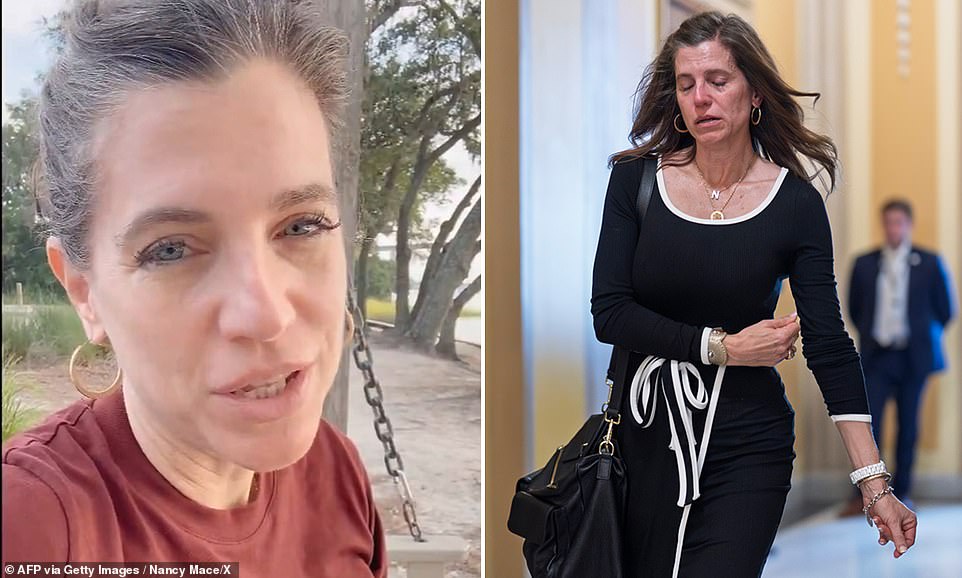 Nancy Mace explains tears after Epstein victims meeting