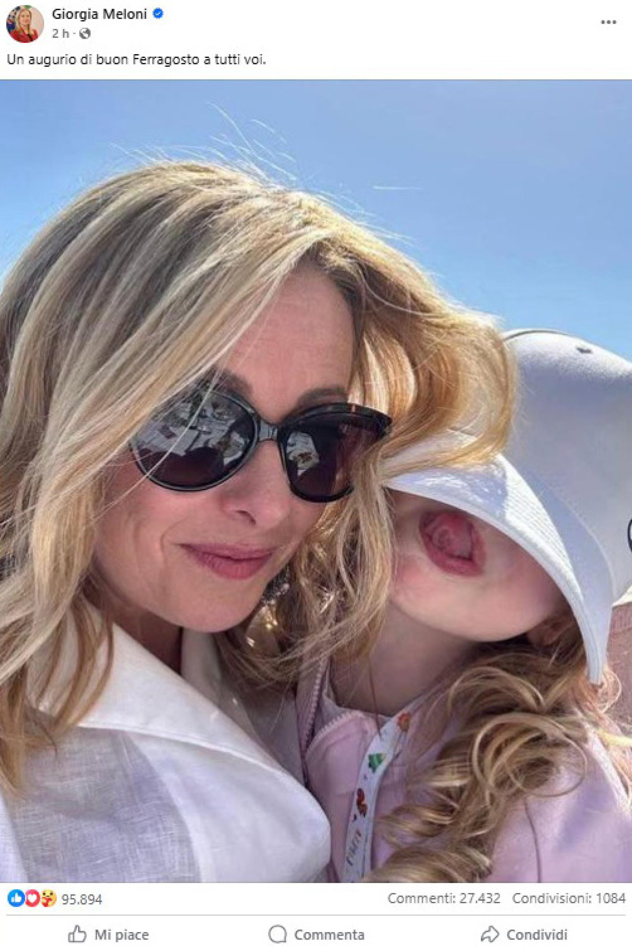 Meloni, una mia scelta privata trasformata in arma politica