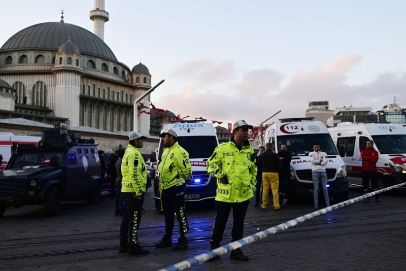 Teen arrested after two Turkish police officers shot dead