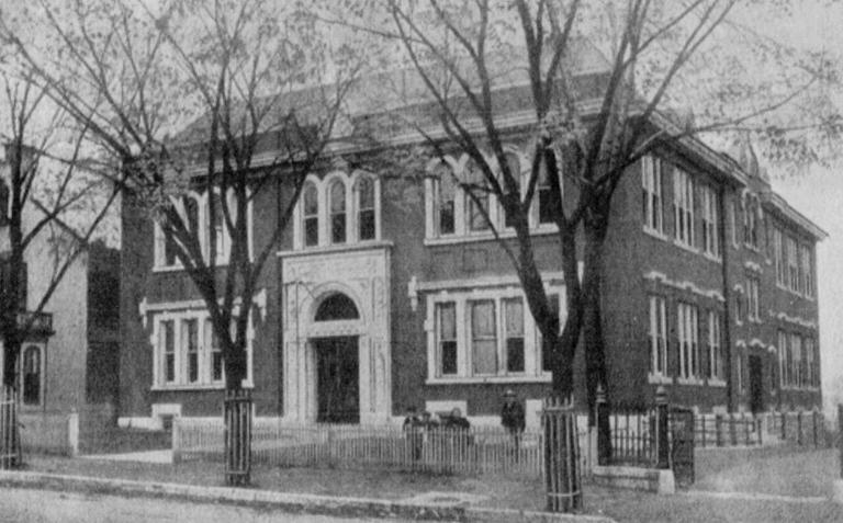 Alton's Cathedral parochial school in 1909