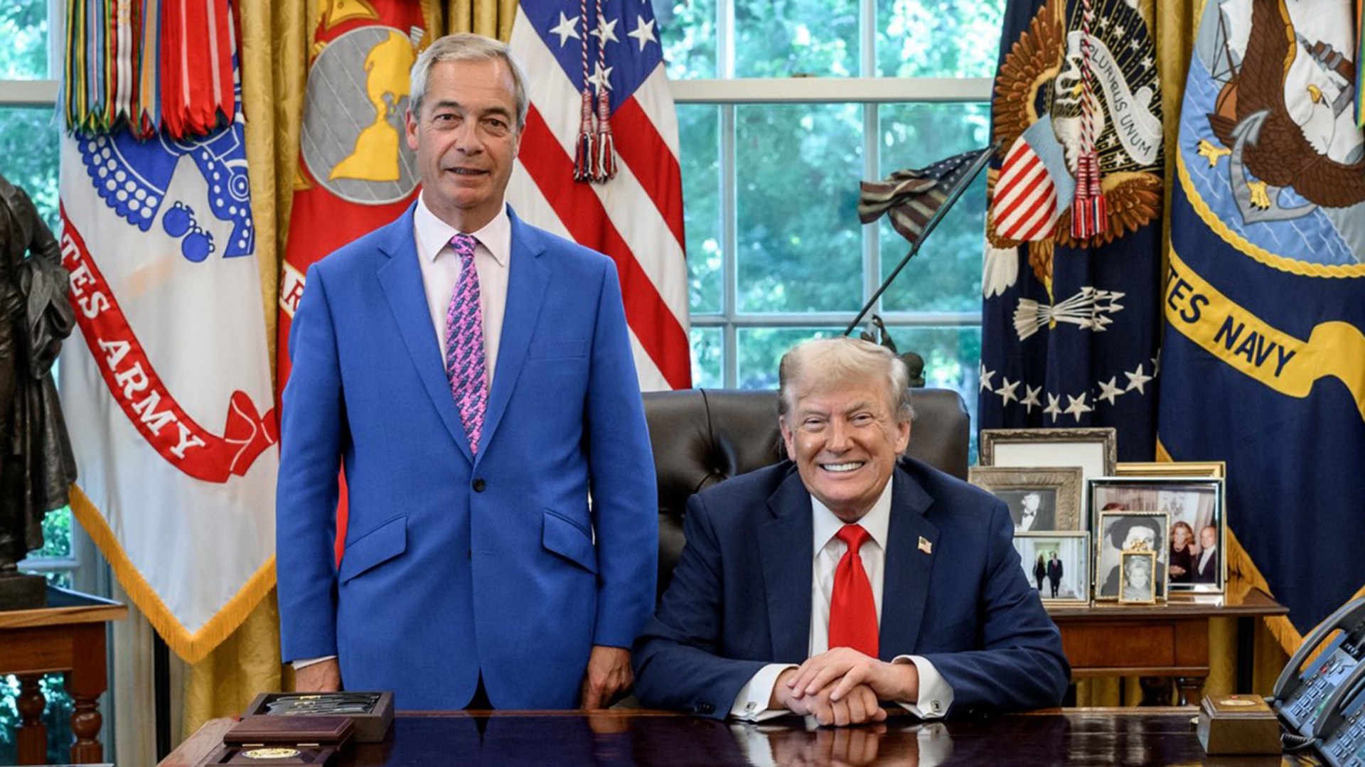 Trump's rhetoric seeped into the Reform conference