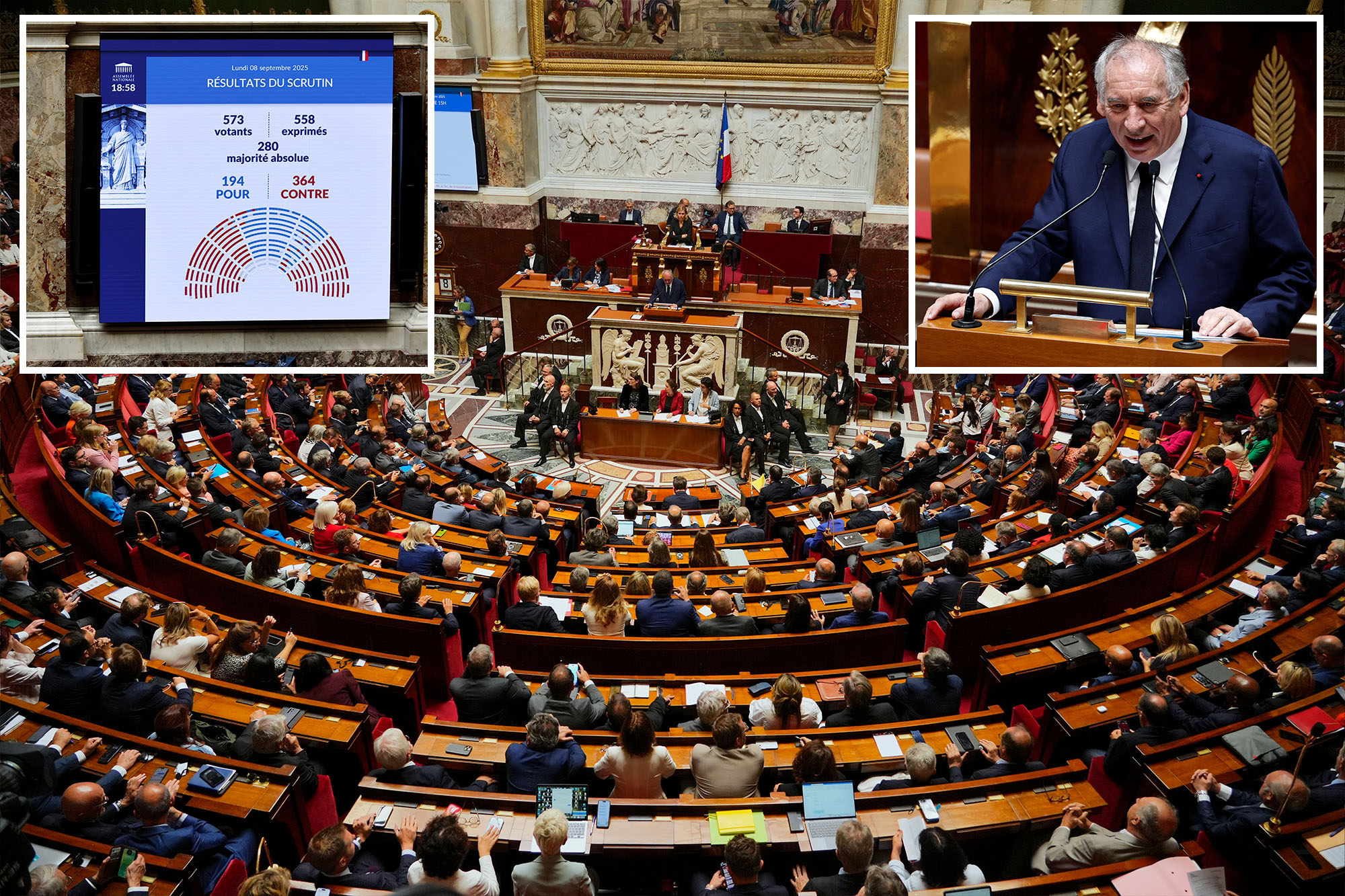 France’s government collapses in spectacular fashion after Macron’s ...