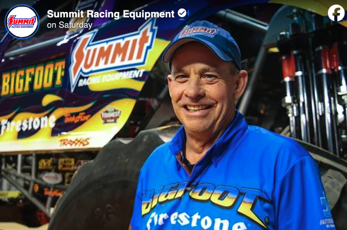 Monster truck driver who set Guinness world record dies in bike crash ...
