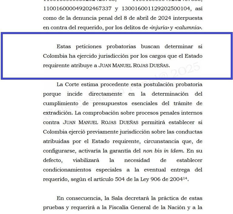 El documento clave en la extradición del exesposo de la alta ...