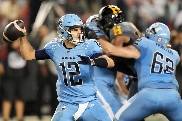 All eyes will be on veteran quarterback Kelly as Argos return from bye week