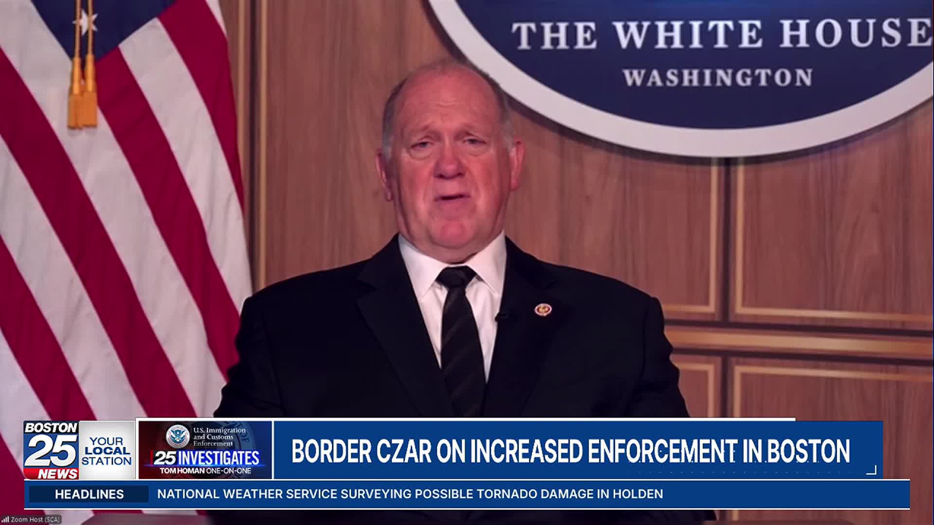 25 Investigates: U.S. Border Czar Tom Homan warns of ‘permanent’ ICE ...